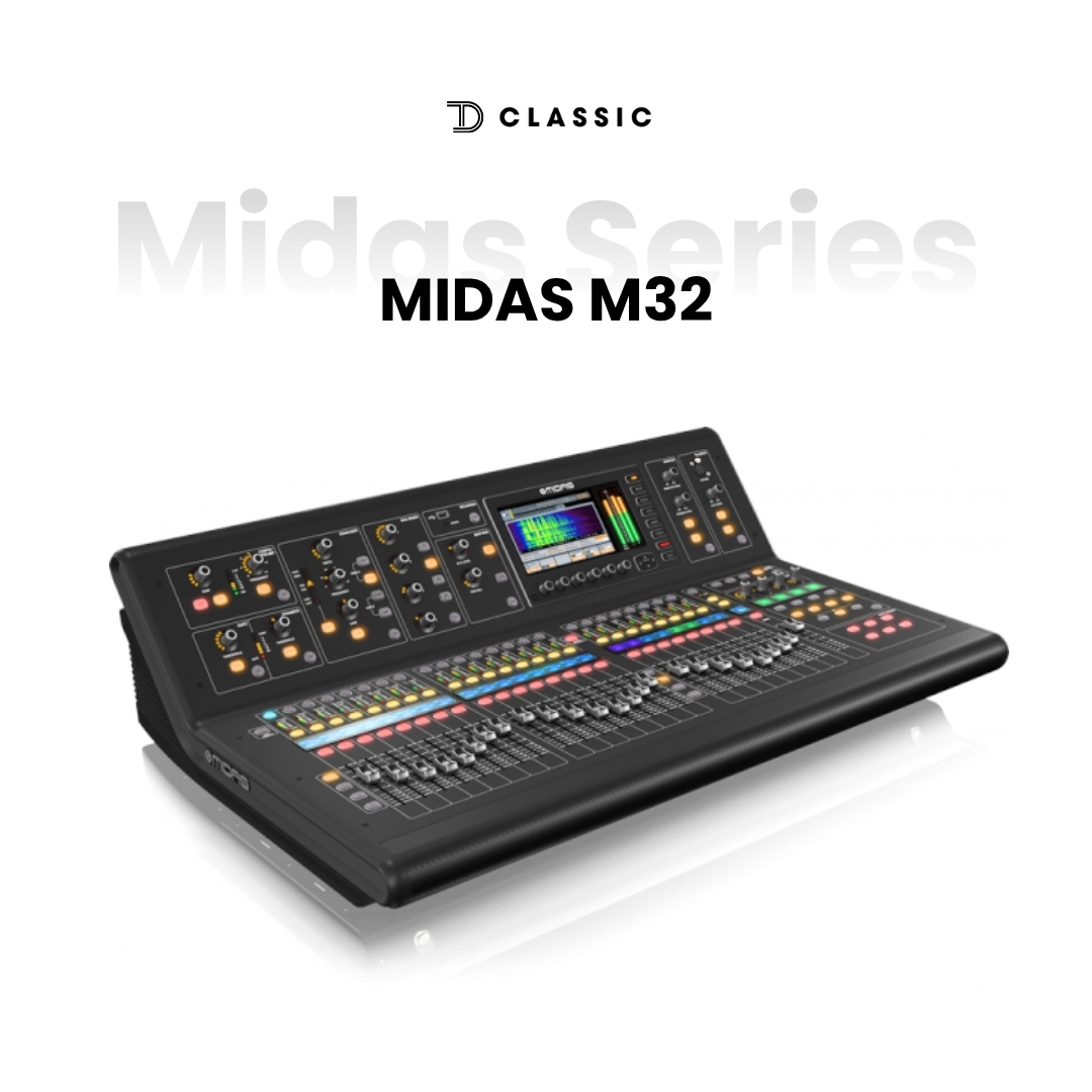Bàn Mixer Midas M32 Live (8 Công Cụ Hiệu ứng Xử Lý Tín Hiệu Kỹ Thuật Số ...